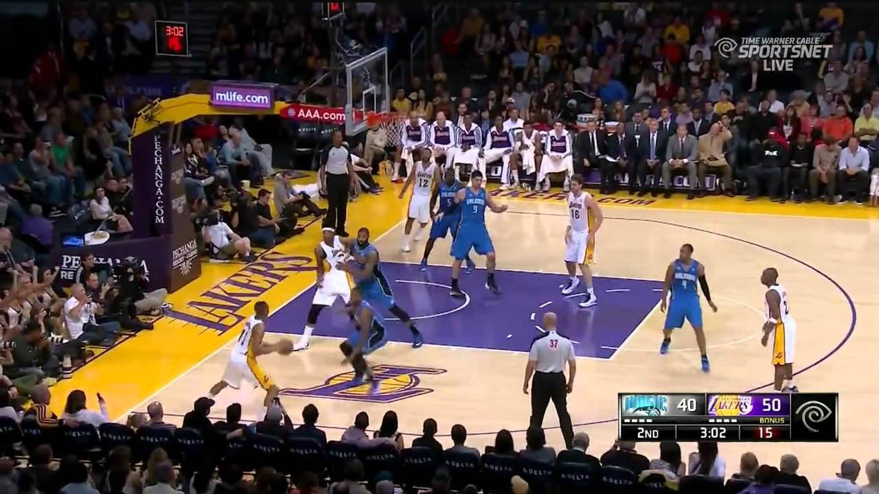 2014-03-23 Magic vs Lakers Full Highlights - YouTube