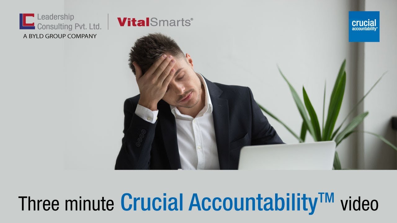 Three minute Crucial Accountability Video - YouTube