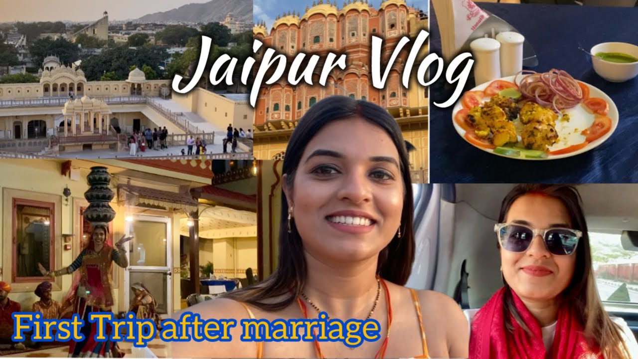Jaipur Vlog First Trip with Husband 😍 | Stylingwithshivani #dailyvlog # ...