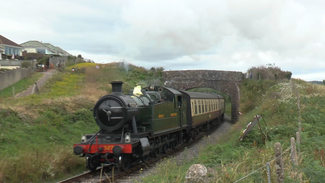 5239 Goliath working on the Dartmouth Steam Railway - YouTube