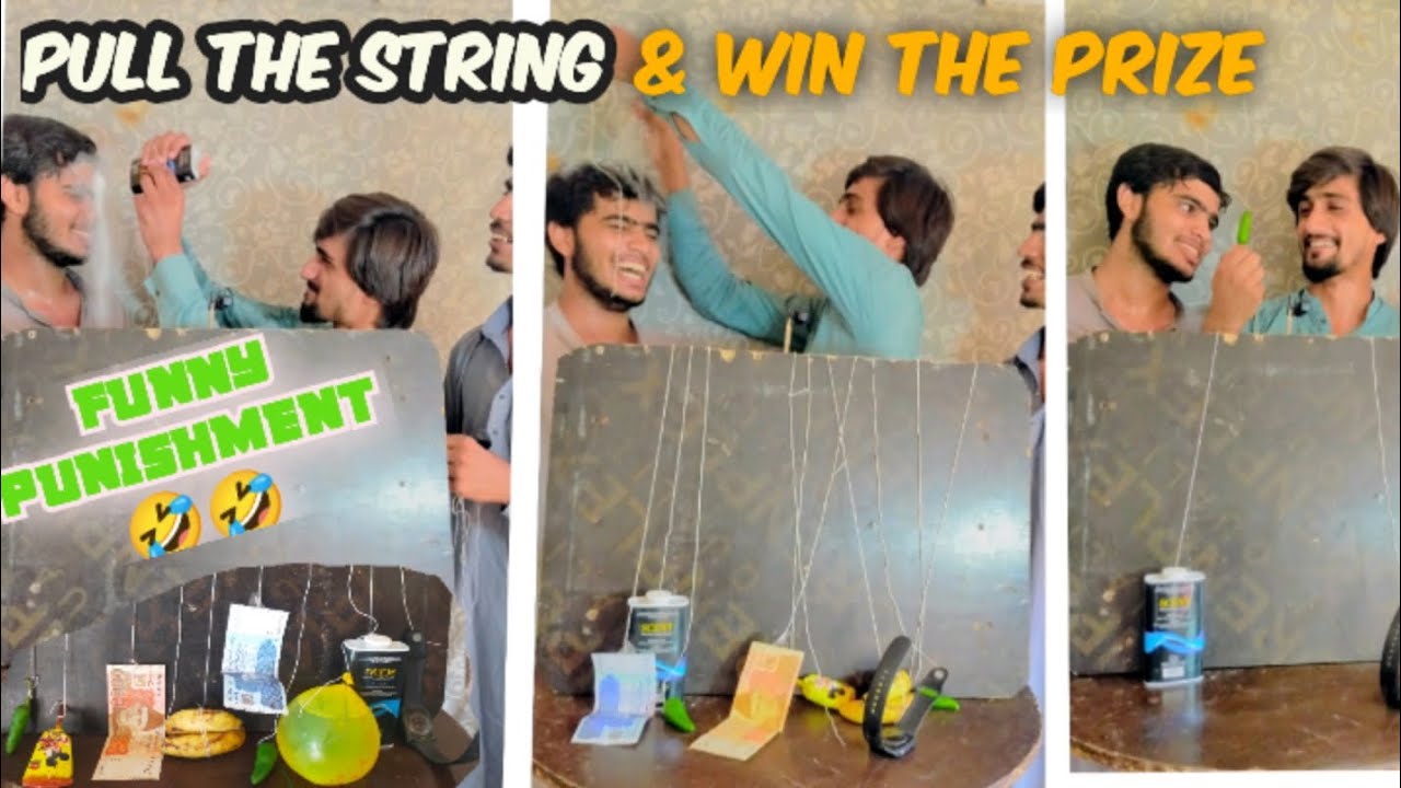 Funny String Game Challenge🤣🤣 - YouTube