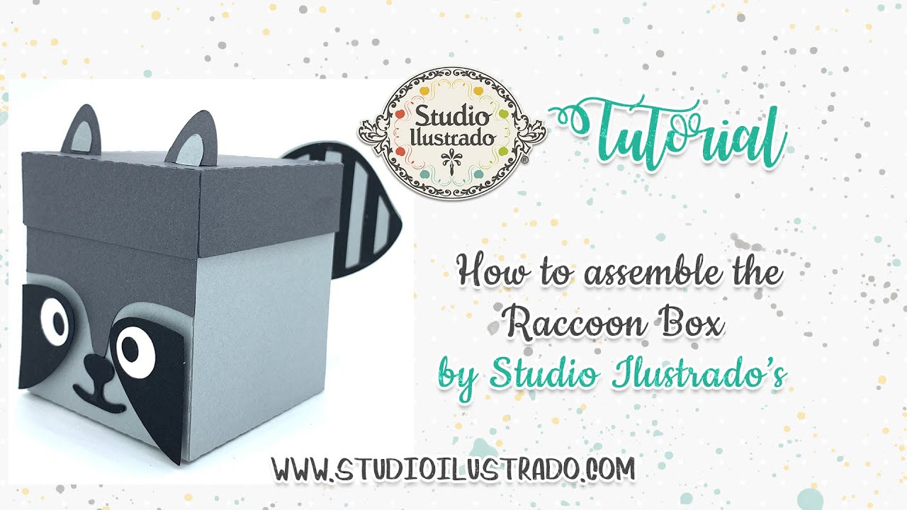 How to assemble the Raccoon Box by Studio Ilustrado - YouTube
