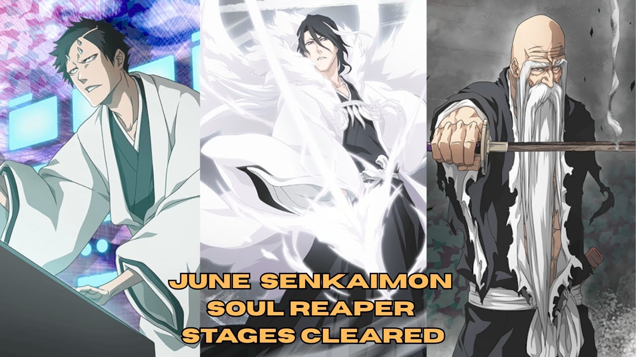 June Senkaimon Quest Soul Reapers Stages Cleared | Bleach Brave Souls ...