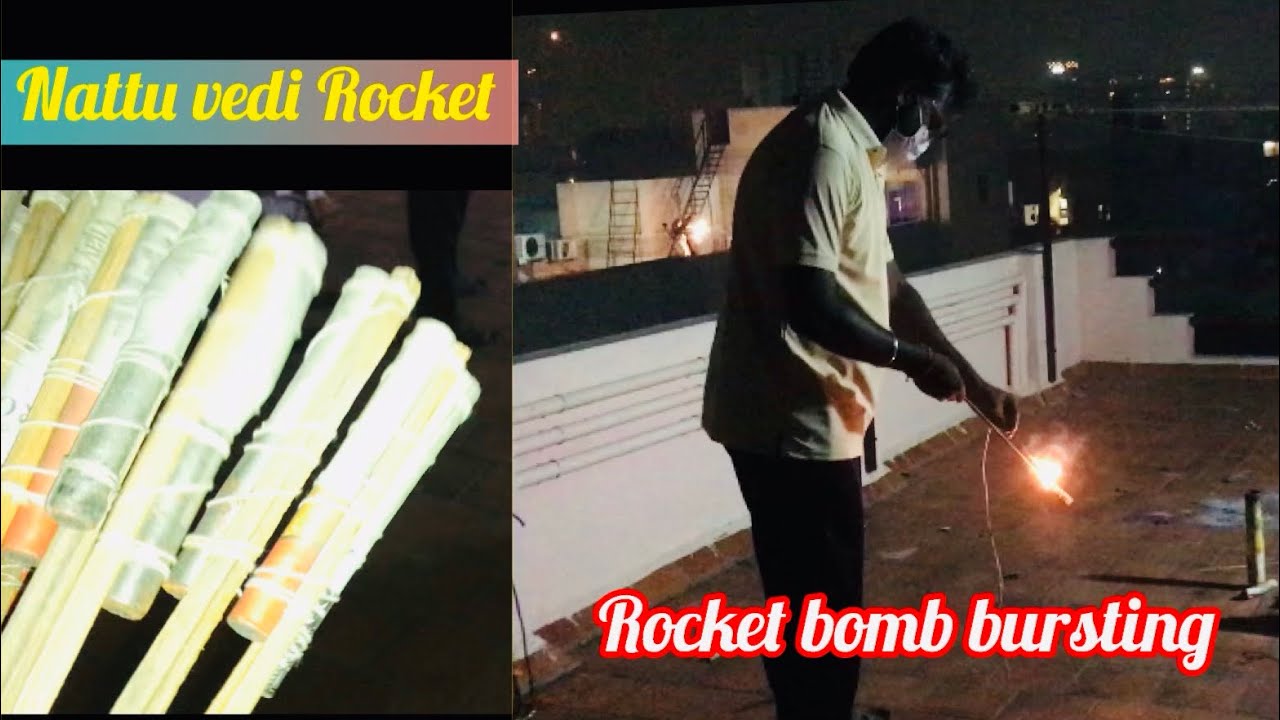 Nattu vedi Rocket bomb bursting | Nattu vedi bursting | Valangaiman ...