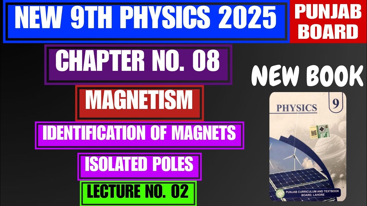 Identification of Magnets | isolated poles | Chapter no. 08 | Magnetism ...