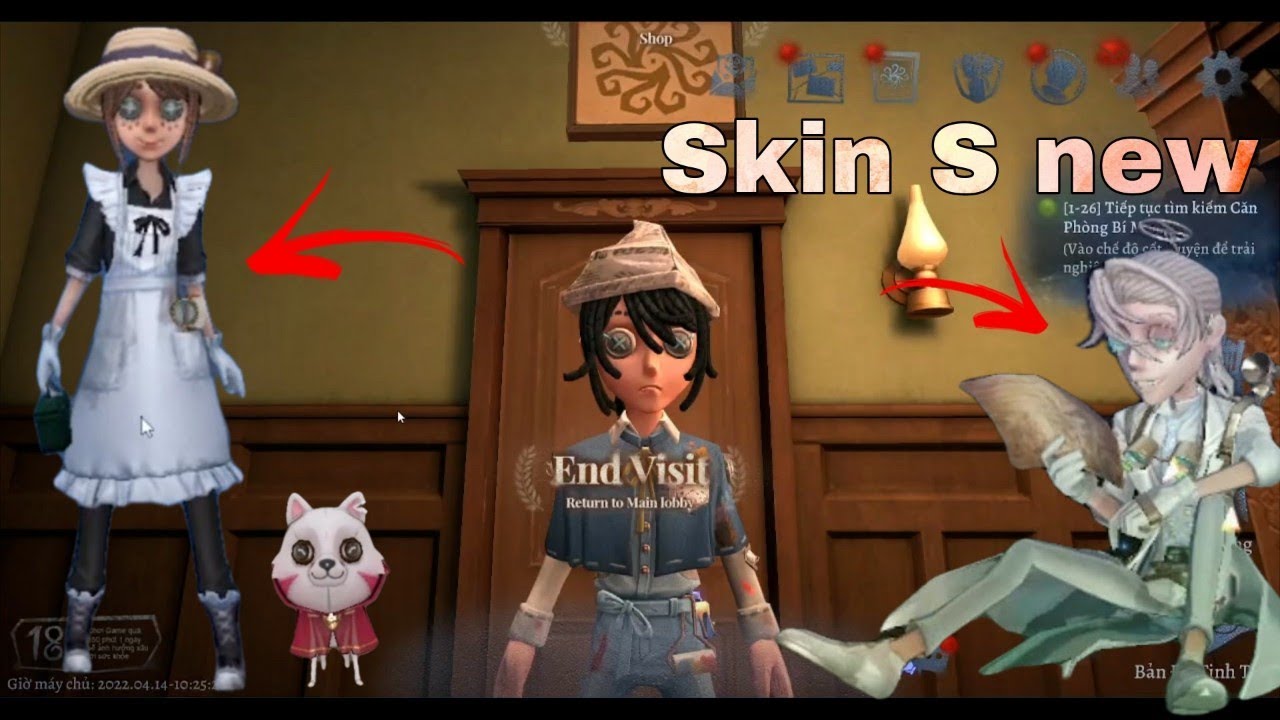 Cập nhật mới mua ngay Skin S tù nhân........ (identity V) - YouTube