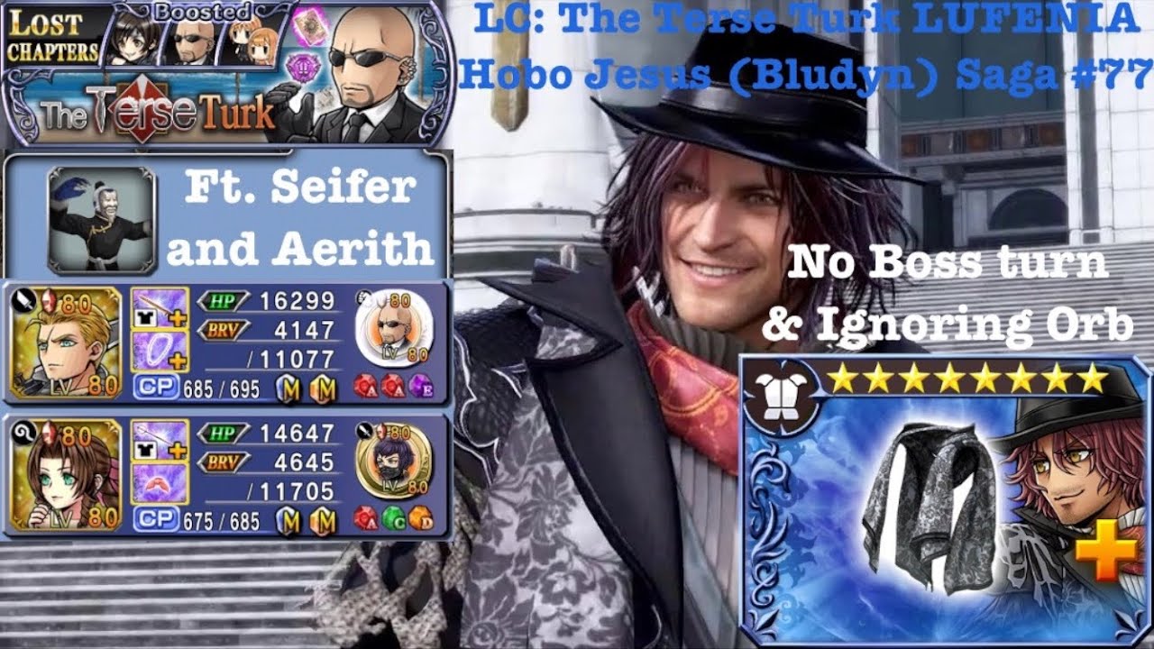 DFFOO [GL]: (Lost Chapter) The Terse Turk (Rude) LUFENIA Hobo Jesus ...