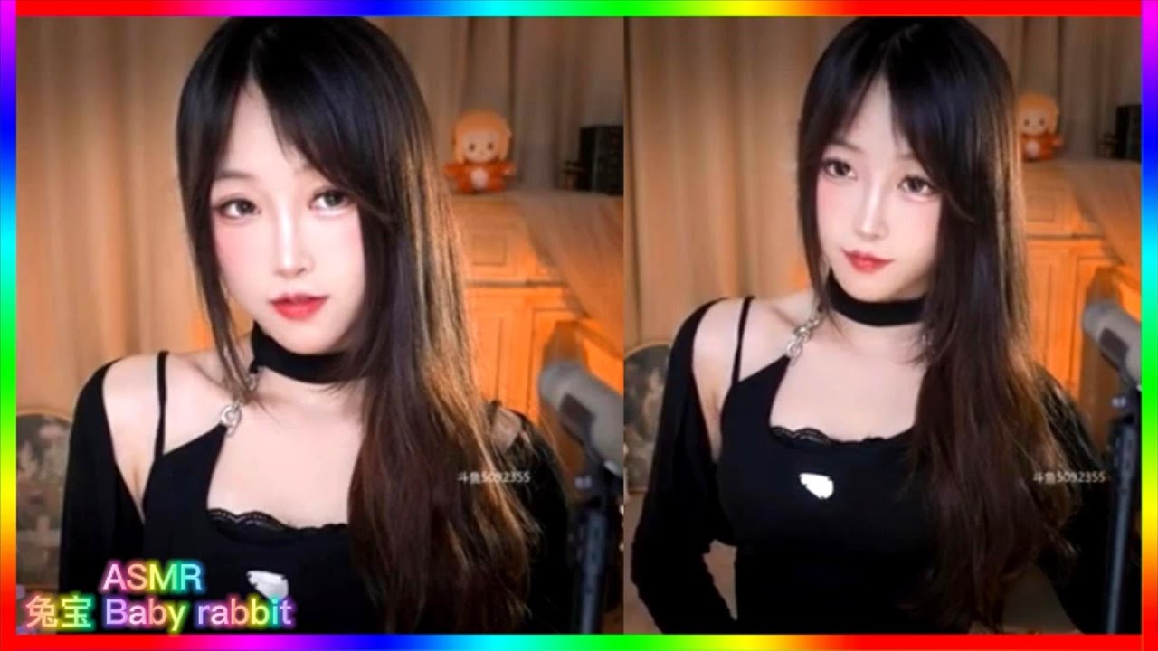 [ASMR 兔宝Baby rabbit] ASMR Straw, mouth sound, ear touch, breath, trigger sound💕二呆酱DaiDai - YouTube