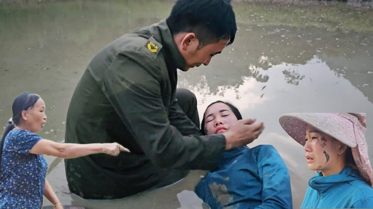 The policeman panicked when his mute wife fainted in the field - YouTube