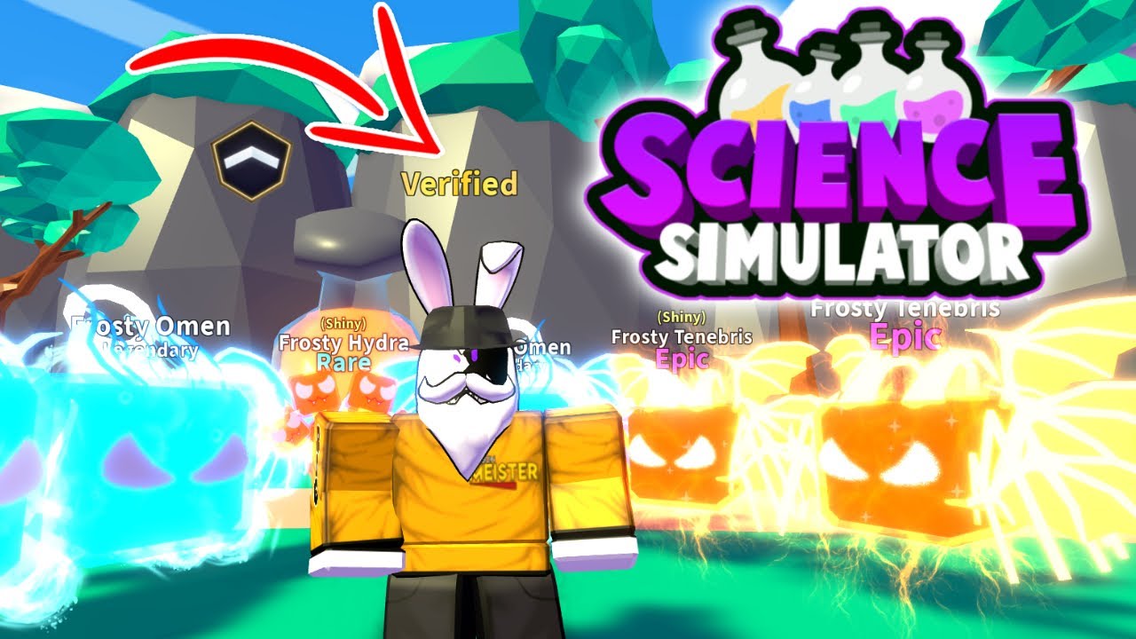 *NEW* SCIENCE SIMULATOR ROBLOX! - YouTube