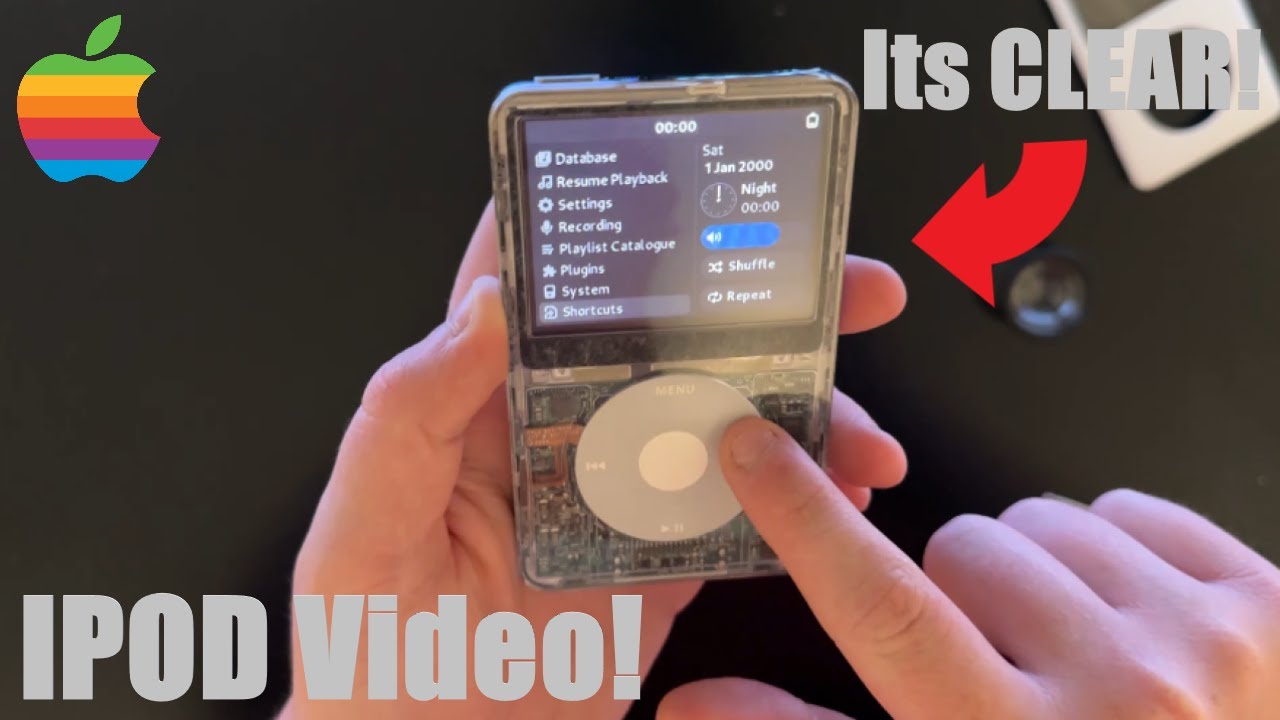 I Put In Dubious Amounts of Effort to Make This iPod CLEAR!!! - YouTube