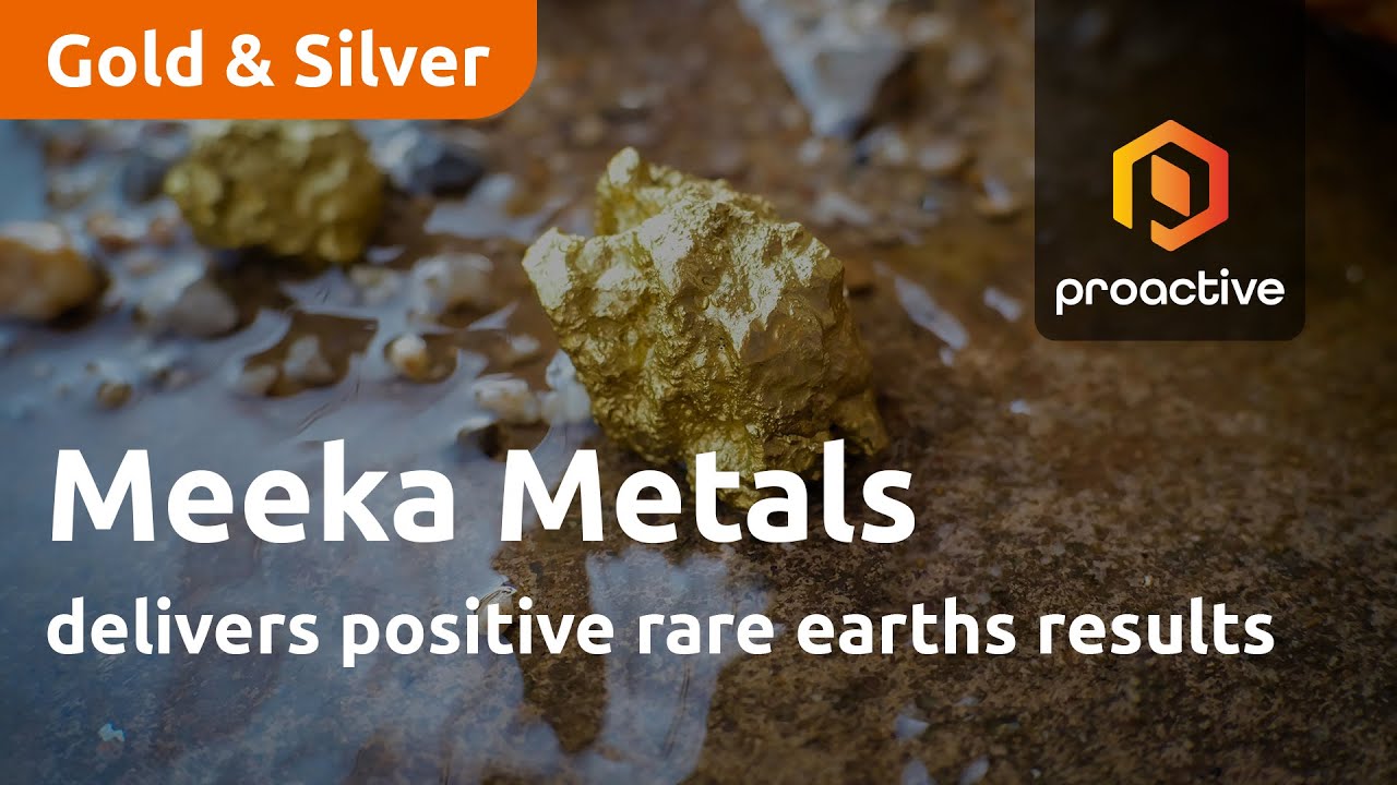 Meeka Metals delivers positive rare earths results - YouTube