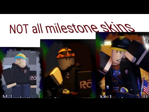 Roblox forsaken - NOT all milestone skins for builderman - YouTube