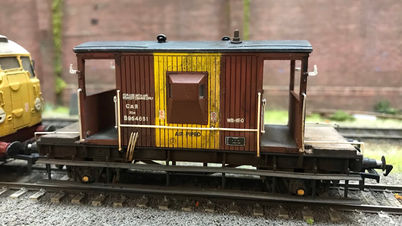 Bringing up the rear! Bachmann Brake Van - conversion - YouTube