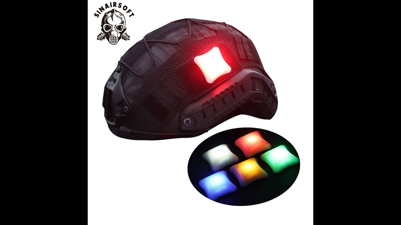 Tactical Safety Light for Helmet Military Survival Signal LED Warning ...