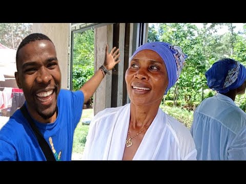 My mom's reaction after touring her brand new dream house || Finally ...