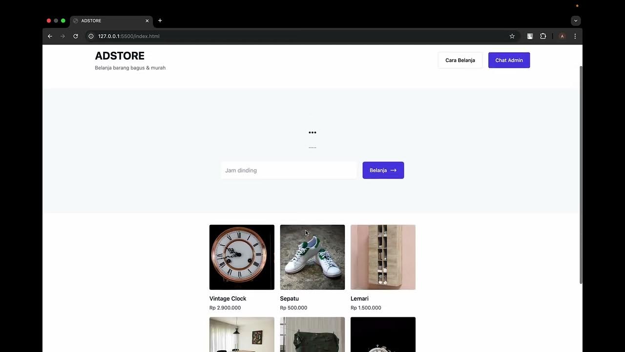 Review Web Jual Beli Produk/HTML,CSS - YouTube