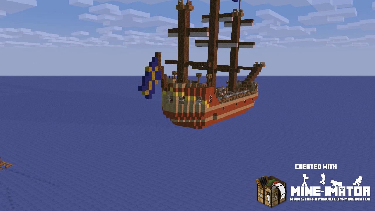 Minecraft Sinking Ship Minecraft Animation - YouTube