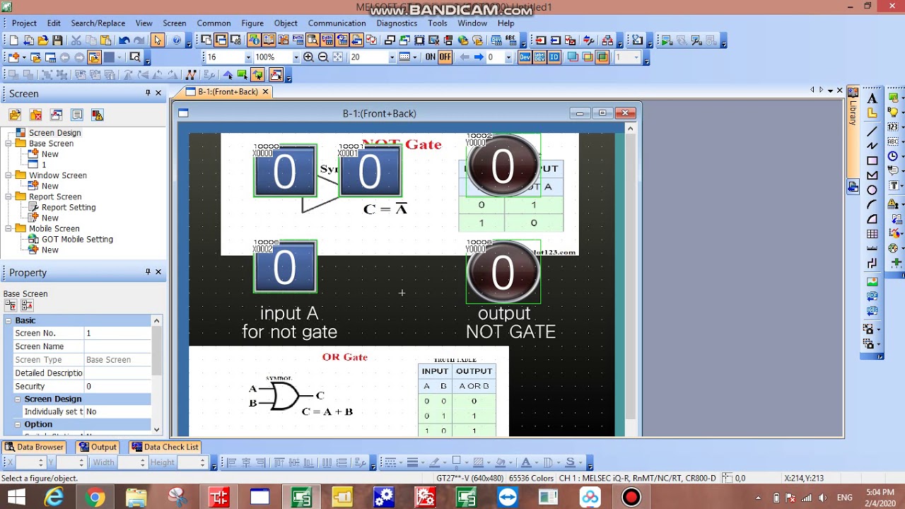 how make OR GATE in PLC Software and simulation with HMI Part#2 - YouTube