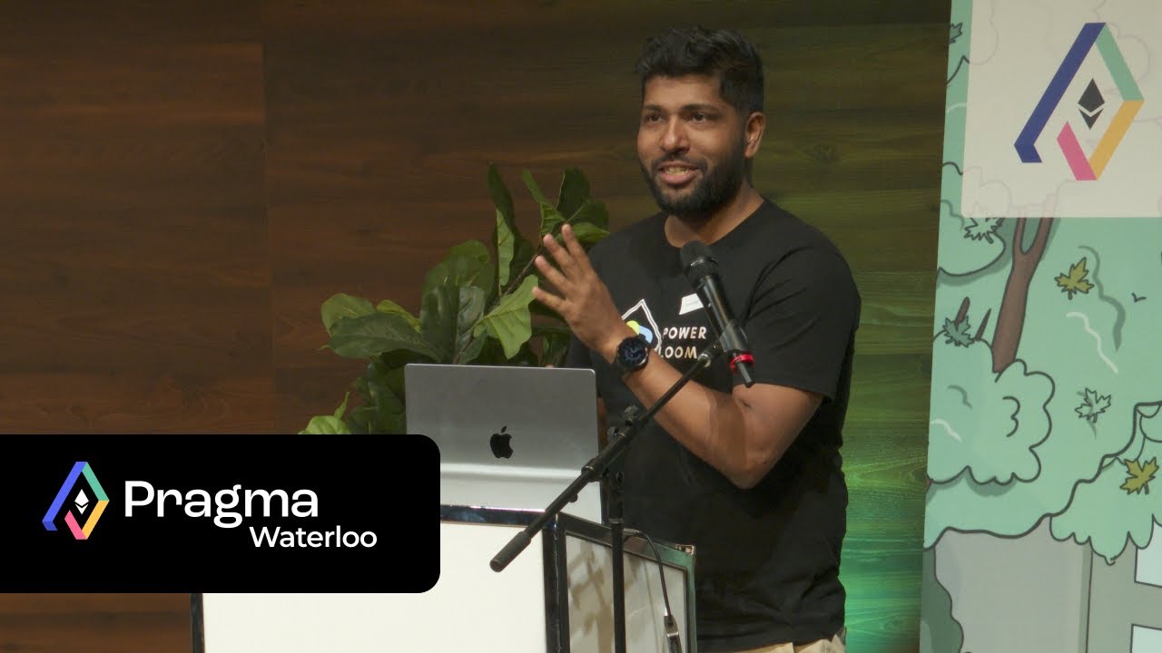 Swaroop Hegde I PowerLoom Announcement and Scaling Trust | Pragma Waterloo - YouTube