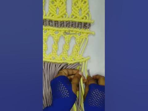 Macrame Knot #shorts #macrame #ম্যাক্রাম #macrametutorial #macramework #macrameknots # ...