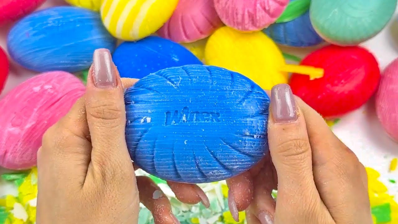 HAND CRUSHING SOAP CHANNEL UPDATE! Compilation | soap strip crunching ...