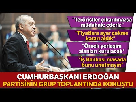 Cumhurbaşkanı Erdoğan'dan Önemli Açıklamalar