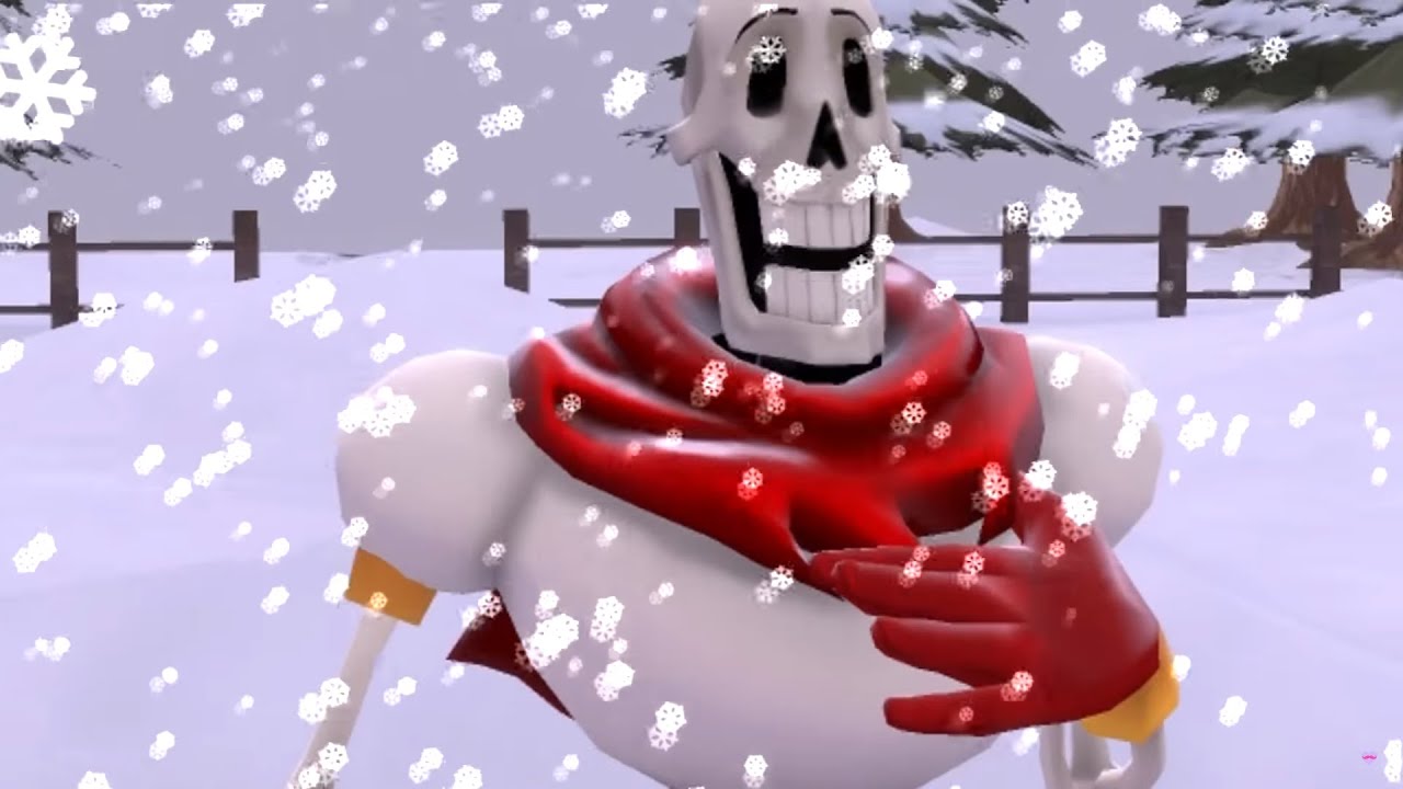 Undertale "Stronger Than You" Papyrus Response SFM Animated - YouTube