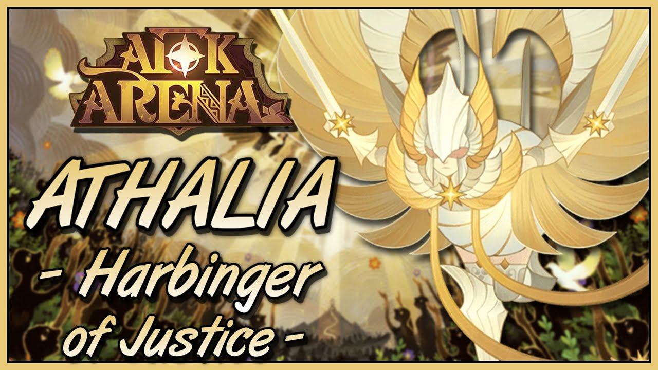 AFK Arena Athalia | Story and Lore (10) | "Harbinger of Justice" - YouTube
