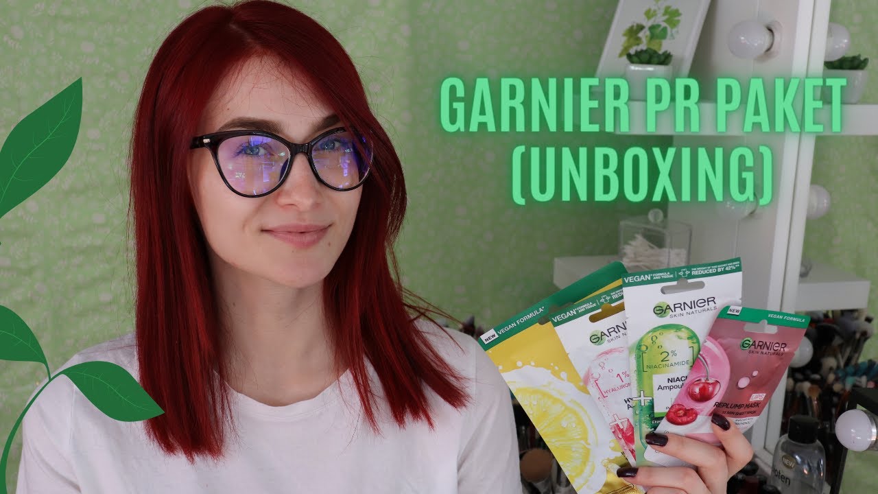 UNBOXING / OTVARANJE PR PAKETA (GARNIER) 📦🍃 - YouTube