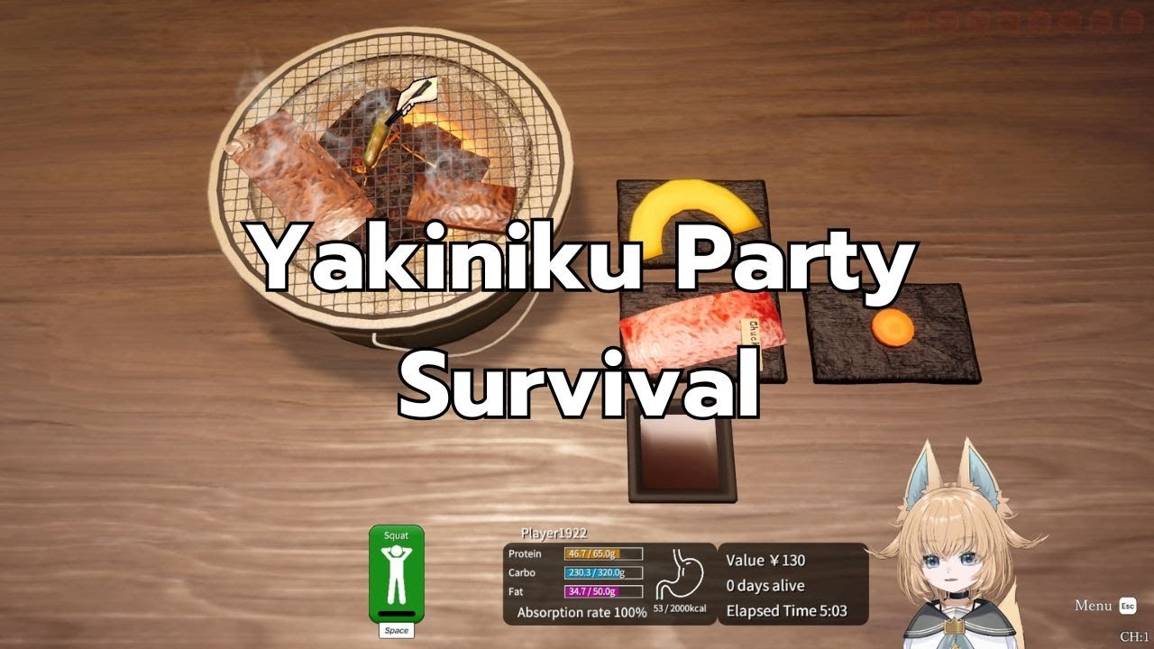 Yakiniku party survival แล้วเราก็จะไปปิ้งย่างกัน - YouTube