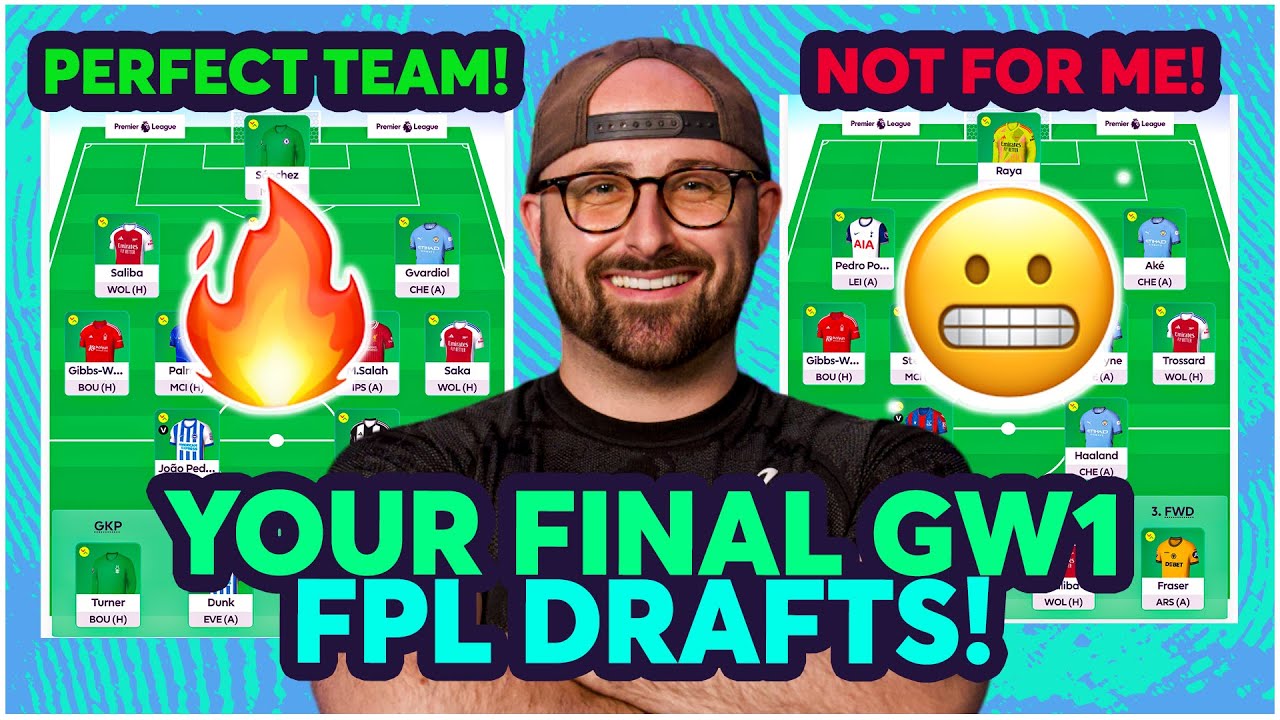 RATING YOUR GAMEWEEK 1 FPL TEAMS | Fantasy Premier League Tips 2024/25 ...