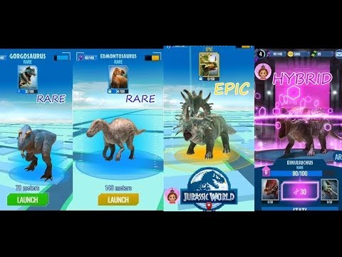 EPIC & HYBRID DINOSAURS Hunt! Jurassic World™ Alive - YouTube