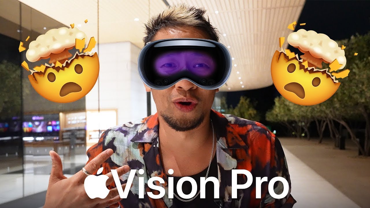 I Tried Apple Vision Pro For 45 Minutes At WWDC 2023! Mind Blown! Apple ...