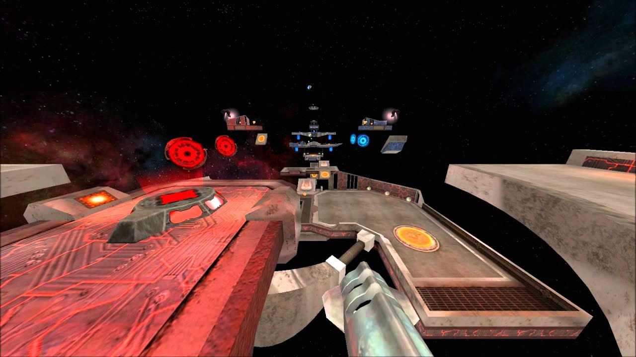 Quake Live: Space CTF Tricks /HD/ - YouTube