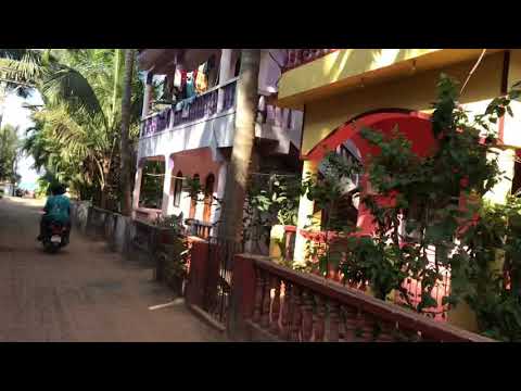 A Short walk through Calangute village,Goa India Part 1 - YouTube