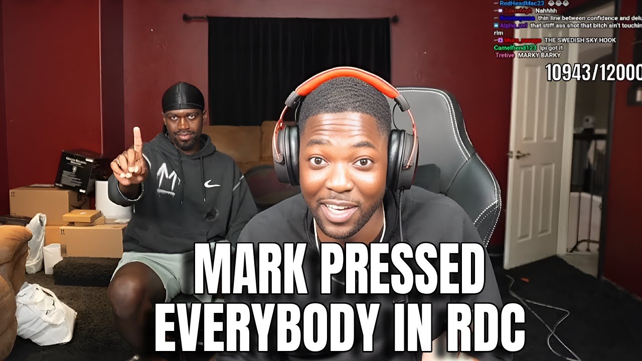 MARK PRESSED EVERYBODY IN RDC (HILARIOUS) - YouTube