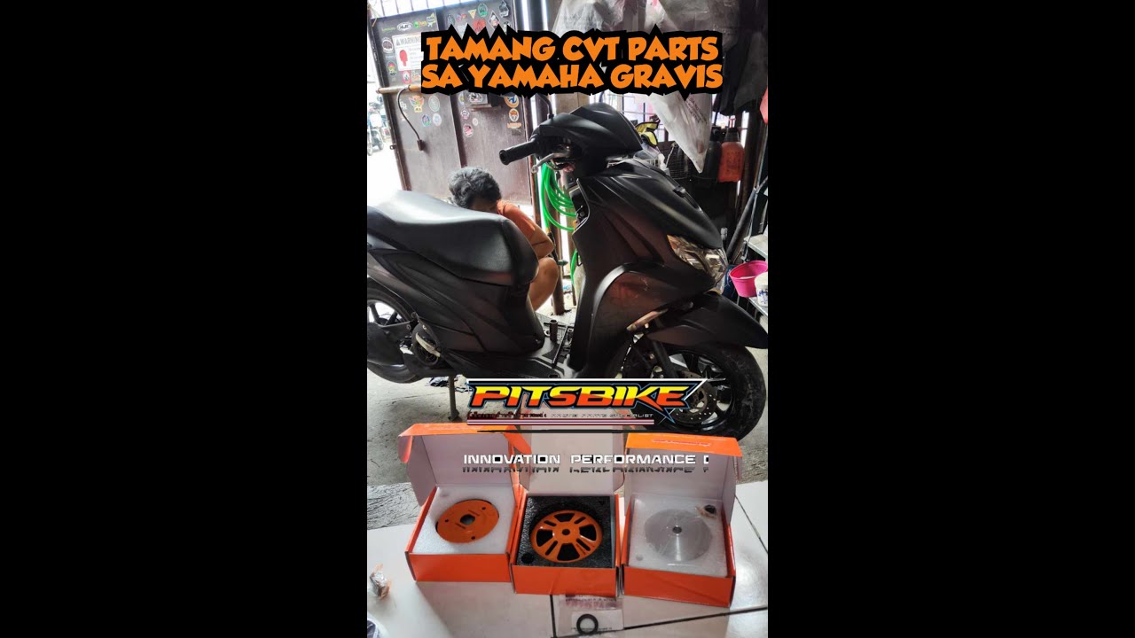 YAMAHA GRAVIS CVT PARTS - YouTube