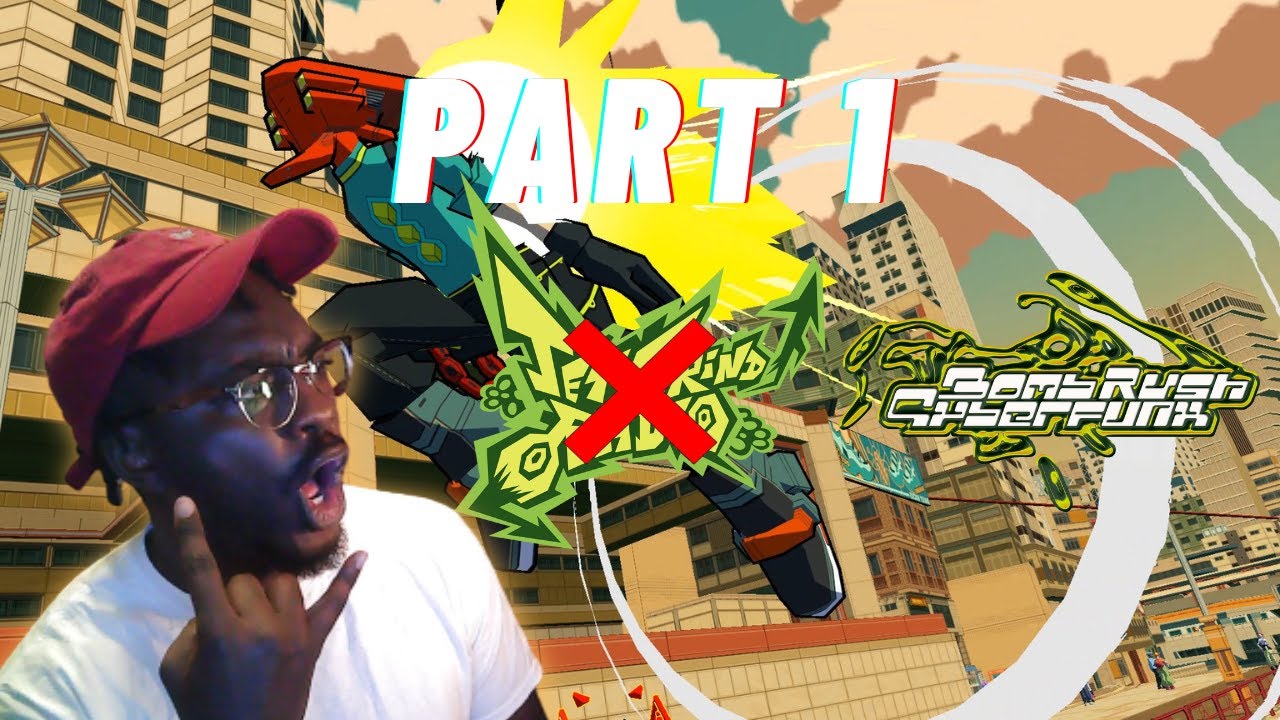 🔴LIVE - THE JET SET RADIO SEQUEL? WHAT IS BOMB RUSH CYBERFUNK? PART 1 ...