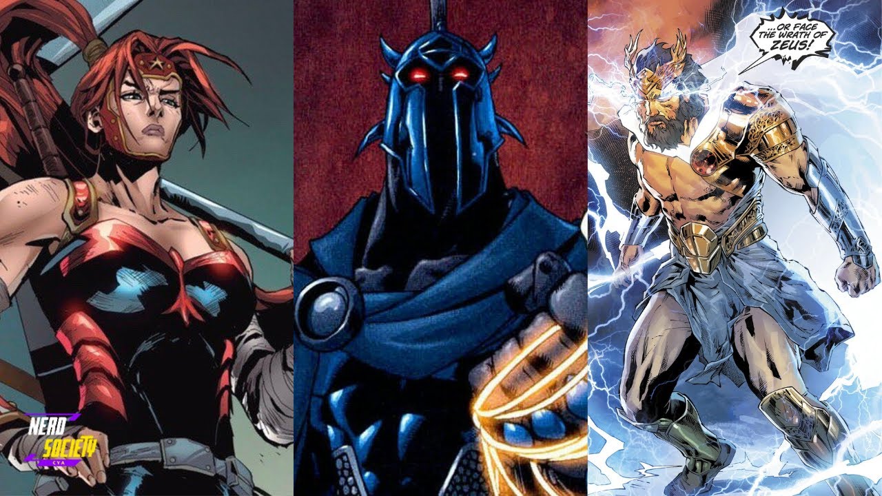 Top 10 Greek Mythology Figures in DC Comics | From Wonder Woman to the ...