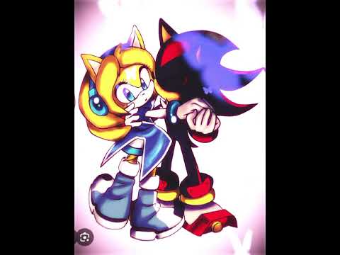 [🎵_SugarCrash_🎶] #Silvaze #Shadoria silver and blaze , shadow and maria #🤍💜🖤🩵 💞💝💋