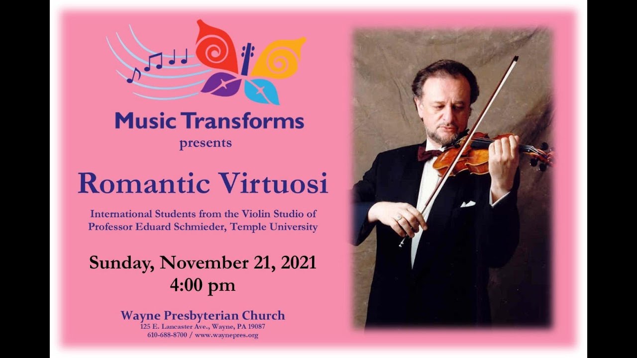 Music Transforms presents ROMANTIC VIRTUOSI - YouTube