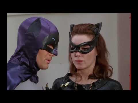 Batman and Catwoman Kiss Almost!