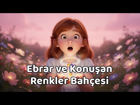 Ebrar ve Konuşan Renkler Bahçesi | Duyguları İfade Etmeyi Anlatan İsimli Masal