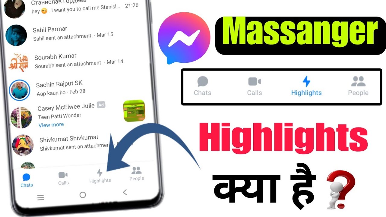 messenger new update highlights | how to have highlights in messenger ...