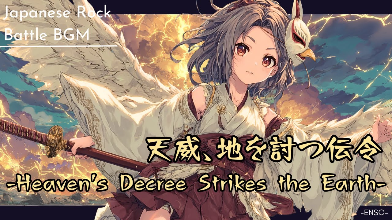 Japanese Rock × Battle BGM『天威、地を討つ伝令 -Heaven's Decree Strikes the Earth ...