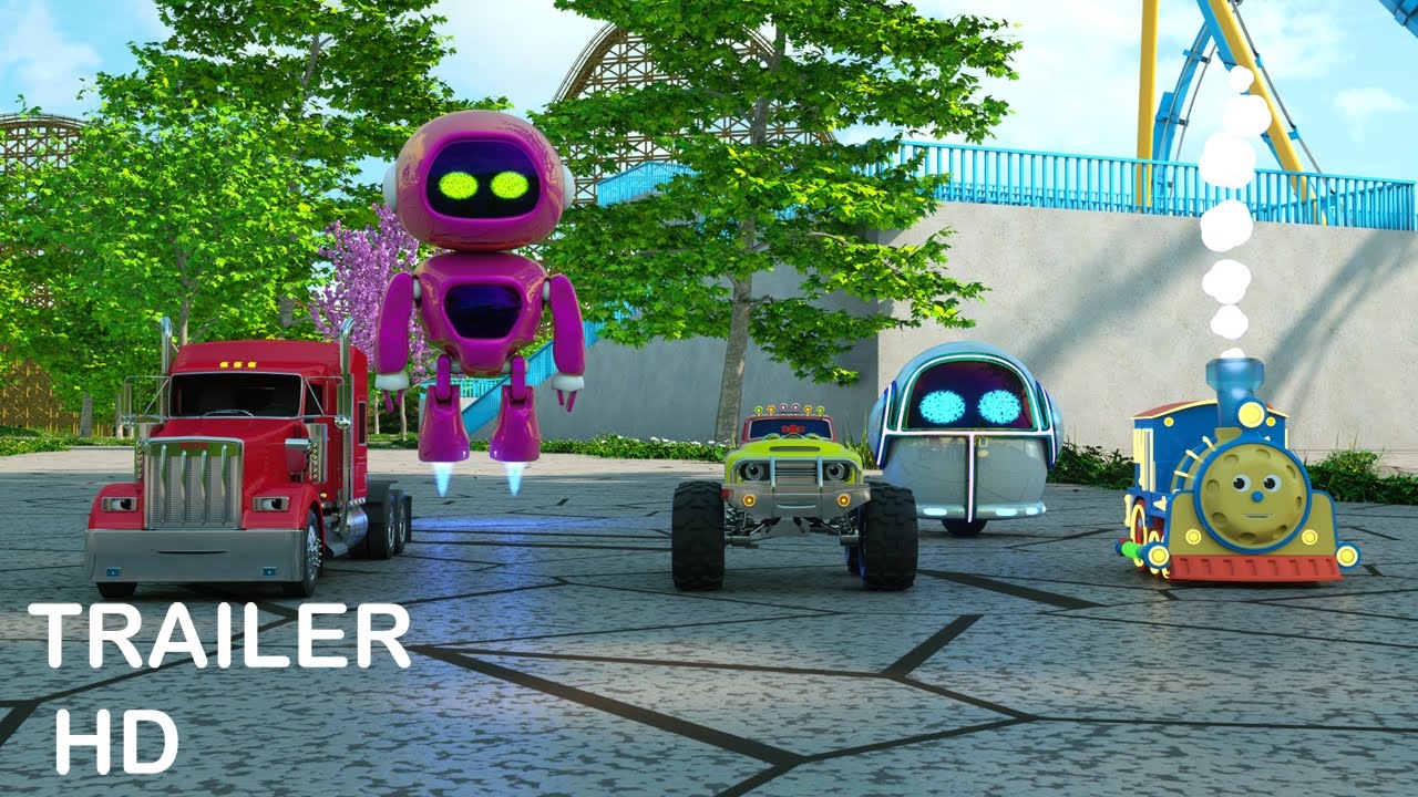 Adventure at the Amusement Park with Max the Glow Train and Friends ...