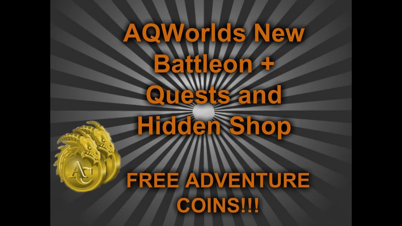 AQWorlds New Battleon, Quests, Hidden Shop and AC Giveaway!! *GIVEAWAY ...