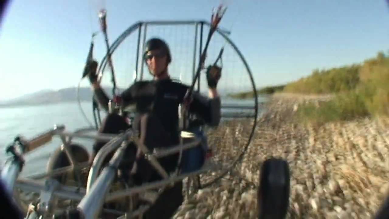 New Powered Paragliding Extreme Flying!!!! Flat Top Paramotor Trike ...