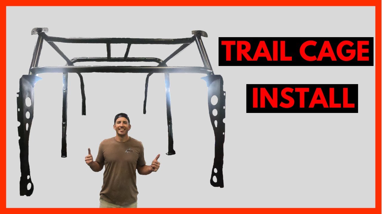 Jeep Roll Cage Kit - From Poison Spider - EPS 11 LJ Hemi Swap - YouTube